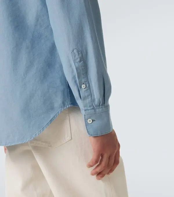 Canali Cotton Shirt - Blue