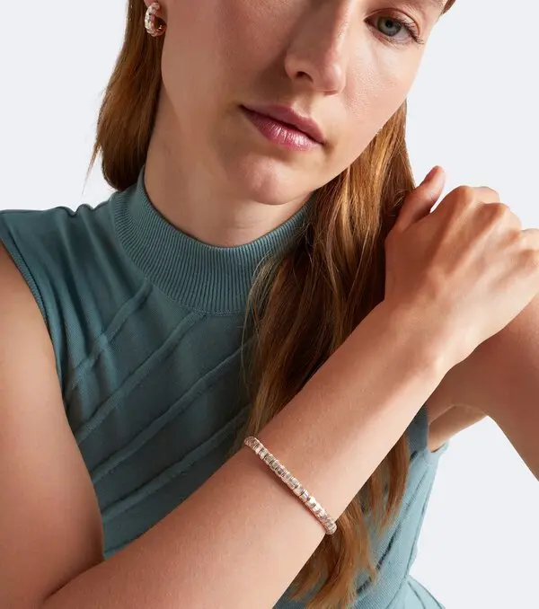 Shay Jewelry 18kt Rose Diamond Bracelet