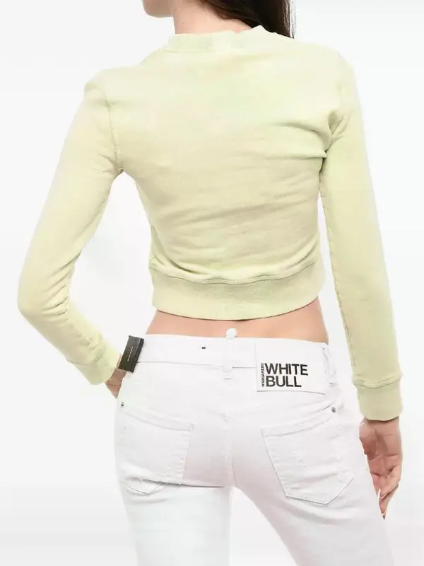 Dsquared2 Logo-print Cropped Sweatshirt