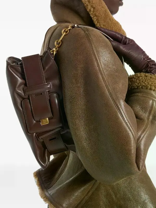 Balmain Anthem Mini Bag In Smooth Leather