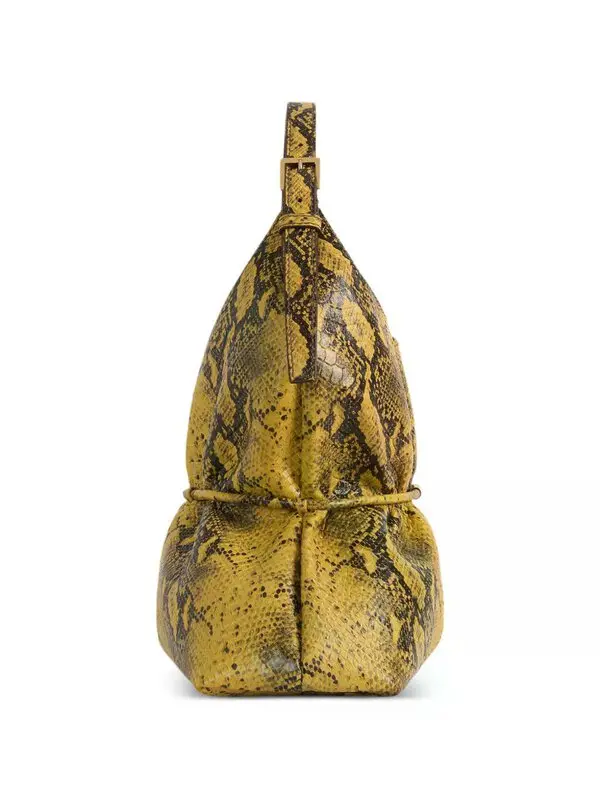 Balmain Sphynx Medium Bag In Python-effect Leather