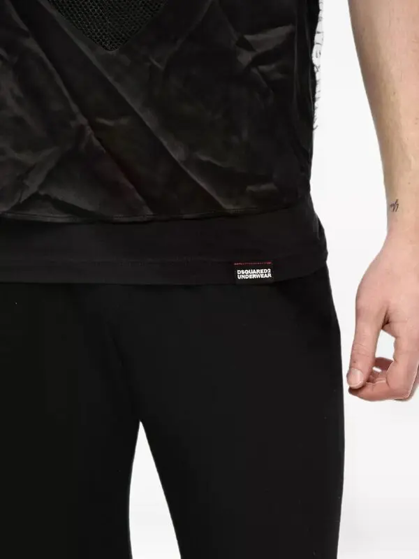 Dsquared2 Lace-trimmed Layered Tank Top
