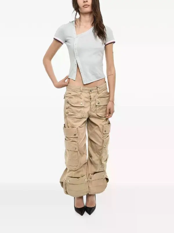 Dsquared2 Asymmetric Short-sleeve Top