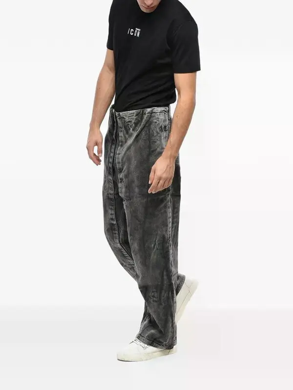 Y/project Washed Wide-leg Trousers