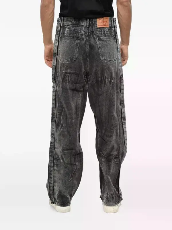 Y/project Washed Wide-leg Trousers