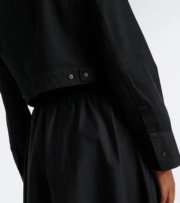 Vince Cropped Cotton Jacket