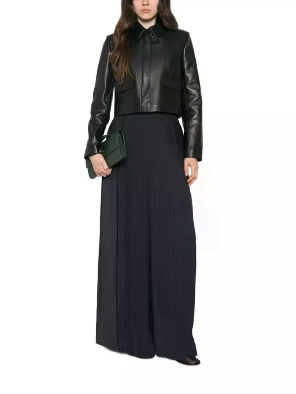 Max Mara Tiglio Pleated Palazzo Pants