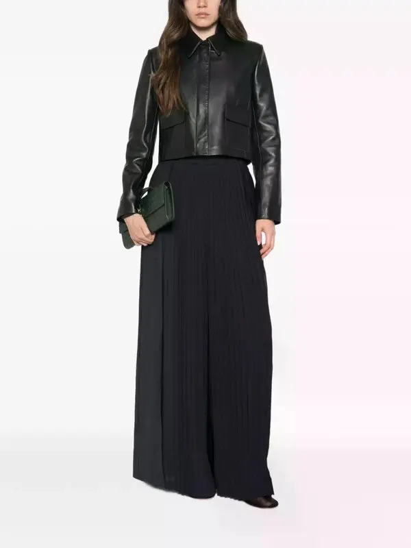 Max Mara Tiglio Pleated Palazzo Pants
