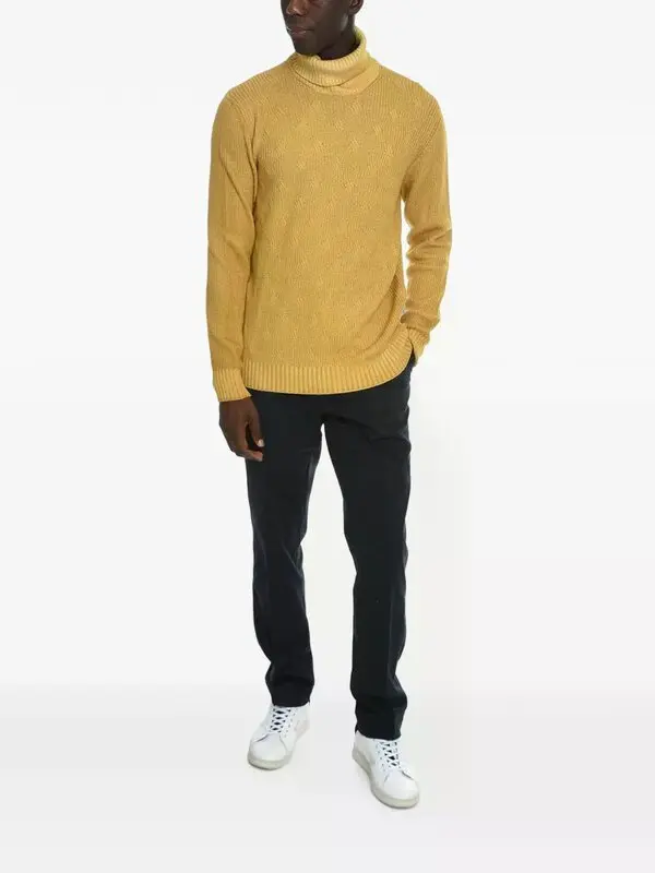 Corneliani Turtleneck Sweater - Yellow