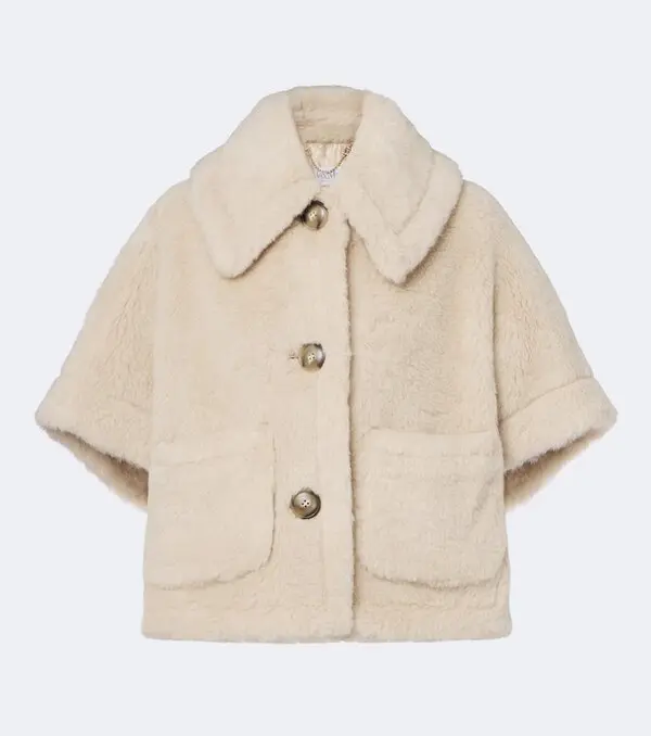 Max Mara Teddy Cape - Beige