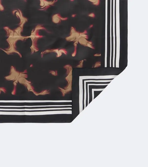 JOSEPH Danica Printed Silk Twill Scarf