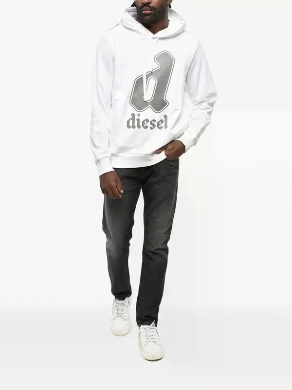 DIESEL® Logo-print Drawstring Hoodie