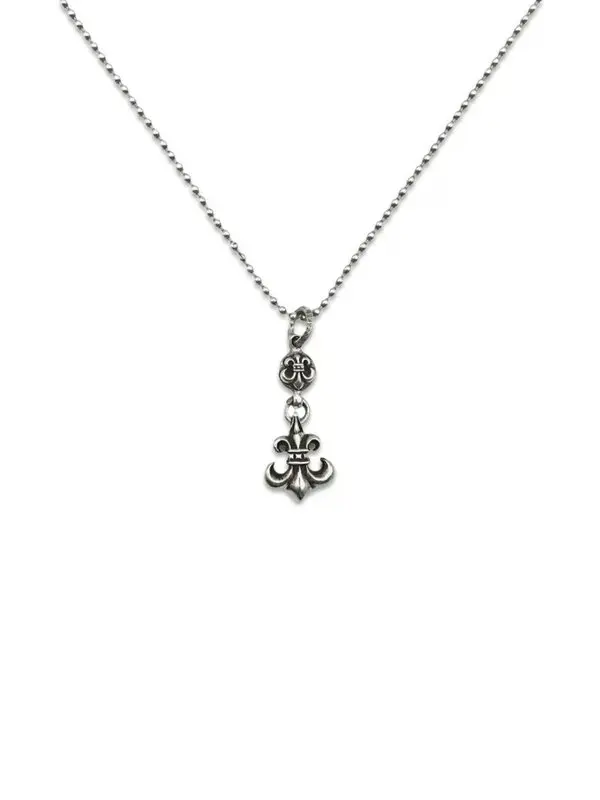 Chrome Hearts One Ball Bs Fleur Necklace