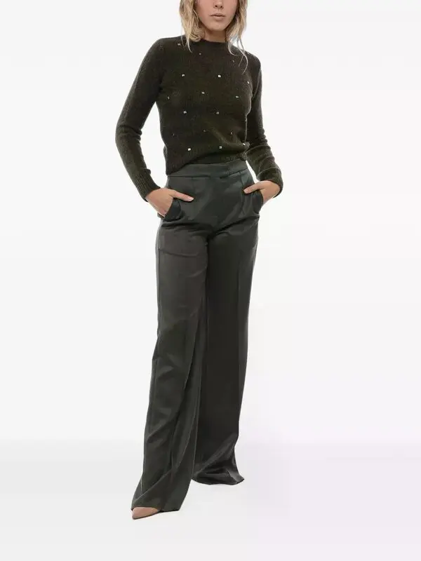 SA SU PHI Tailored Trousers With Concealed Front Fastening