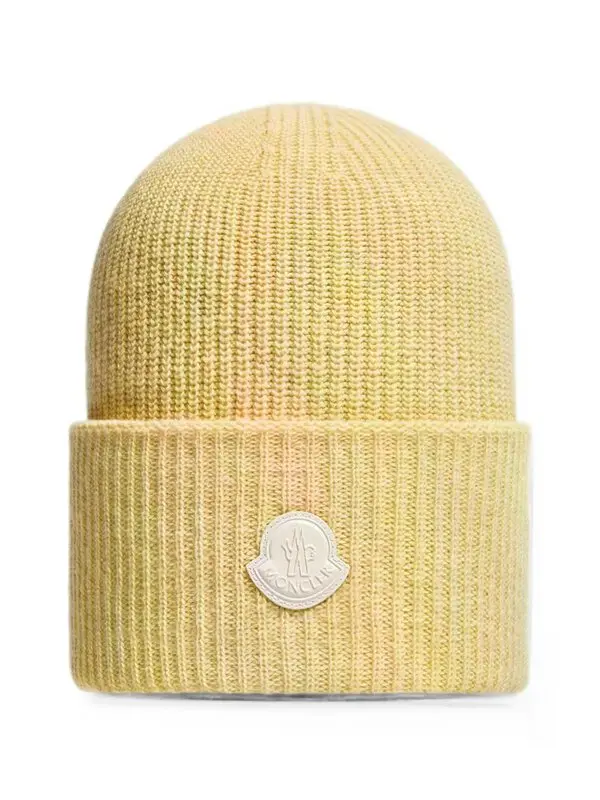 Moncler Logo-patch Beanie Hat