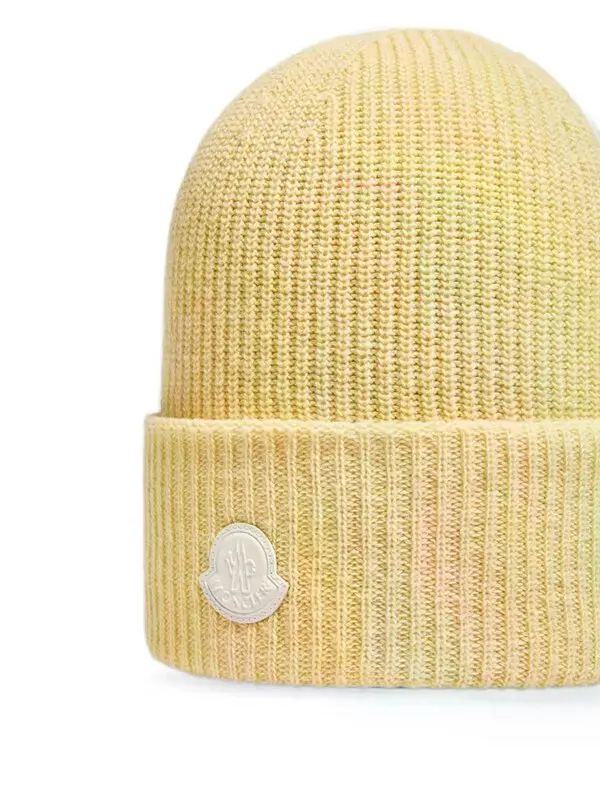 Moncler Logo-patch Beanie Hat
