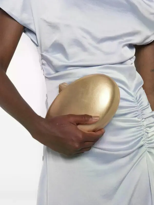 Cult Gaia Eviana Clutch Bag - Gold