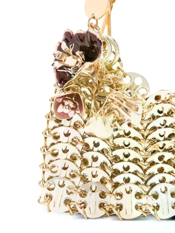 Rabanne 1969 Flower-charm Shoulder Bag
