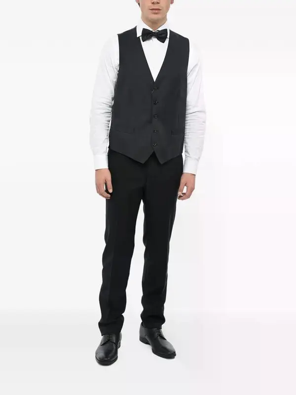 Corneliani Single-breasted Waistcoat - Grey