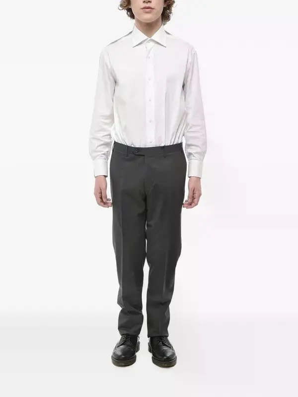 Corneliani Belt-loop Virgin-wool Trousers