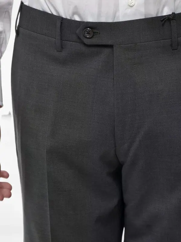 Corneliani Belt-loop Virgin-wool Trousers