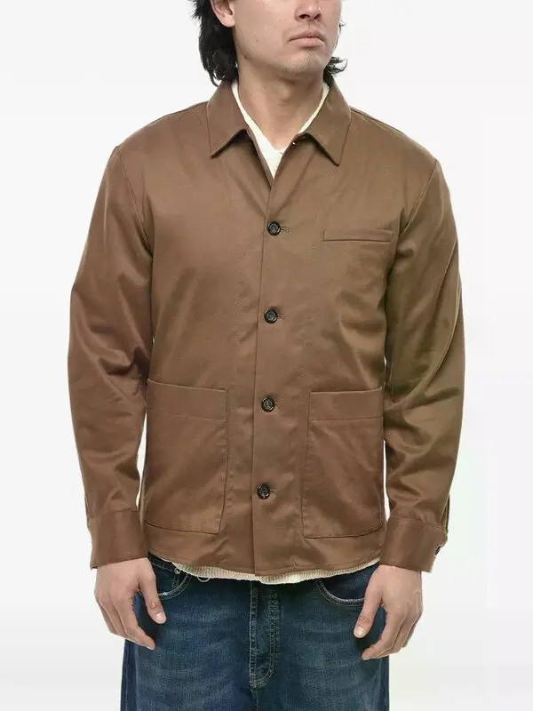 PAOLO PECORA Patch-pocket Overshirt