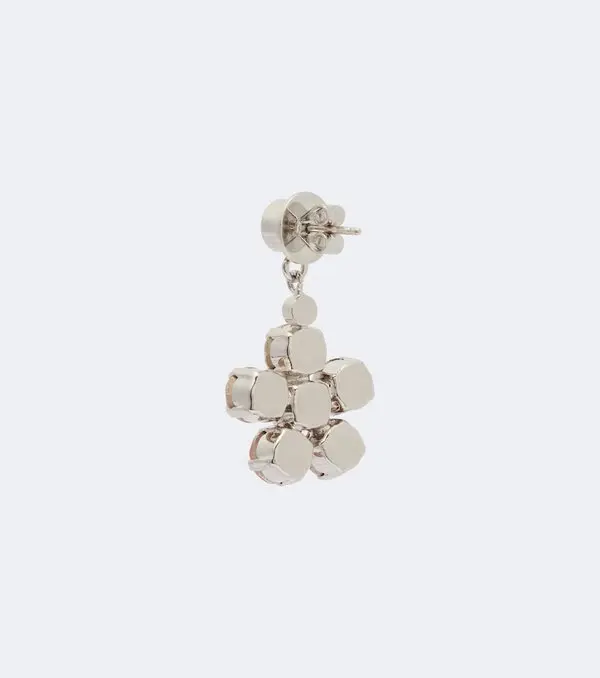 Simone Rocha Crystal-embellished Drop Earrings - Pink