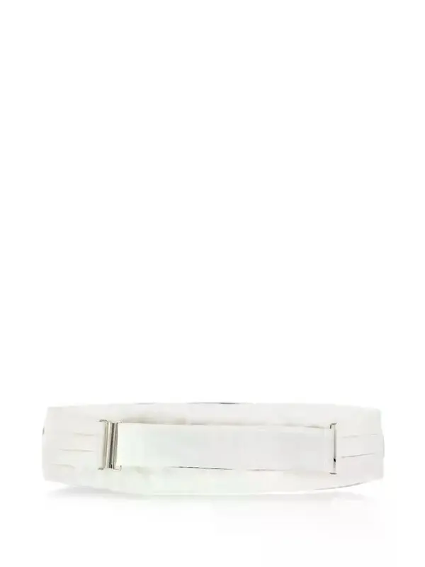 Corneliani Pleated Silk Cummerbund