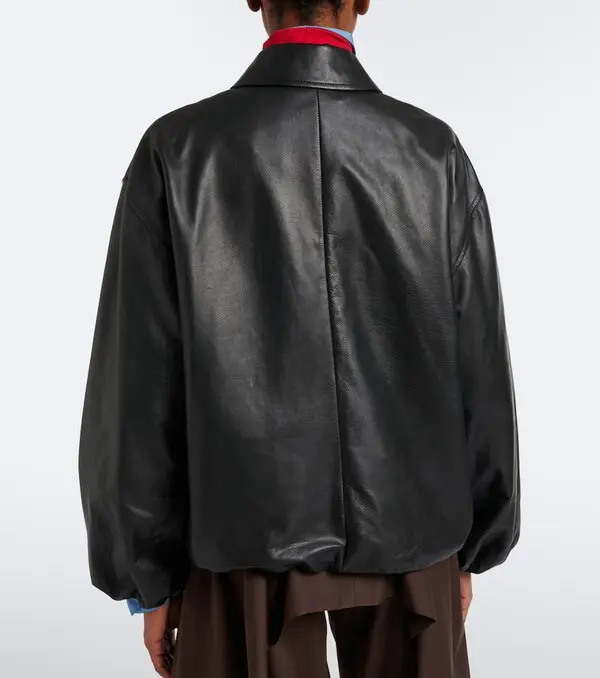 Loewe Leather Blouson Jacket