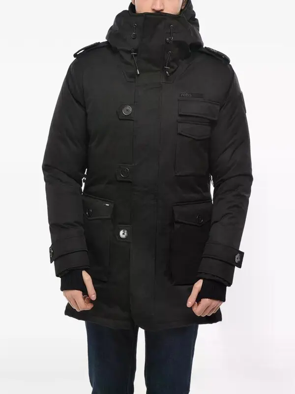 NOBIS Shelby Hooded Coat - Black