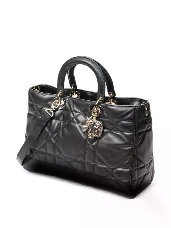 Dior Lady D-sire Tote Bag - Black