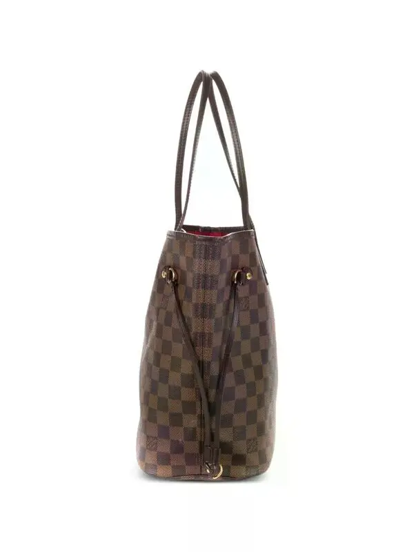 LOUIS VUITTON Neverfull Damier Ebène Tote Bag