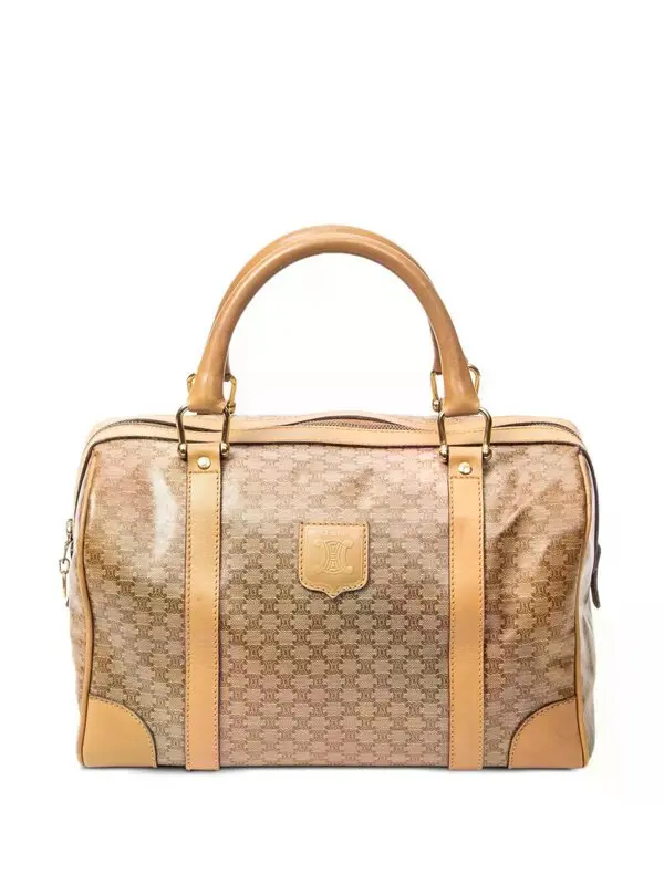 Celine Macadam Boston Tote Bag - Neutrals