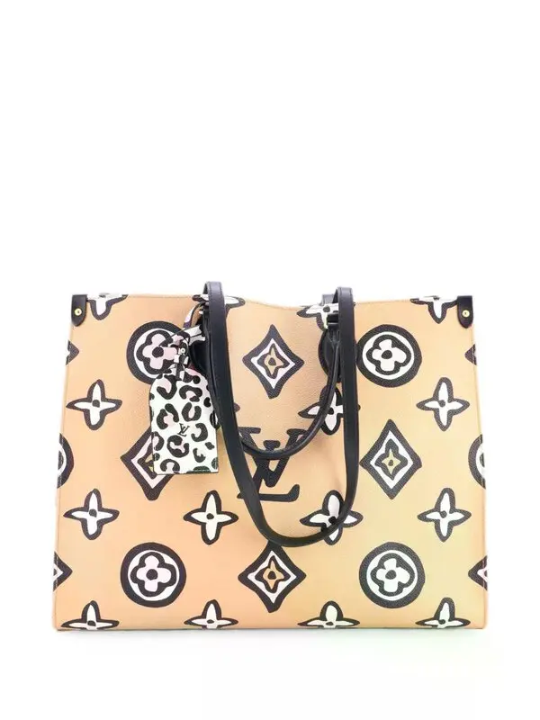 LOUIS VUITTON Wild At Heart Monogram Giant Gm Tote Bag - Brown