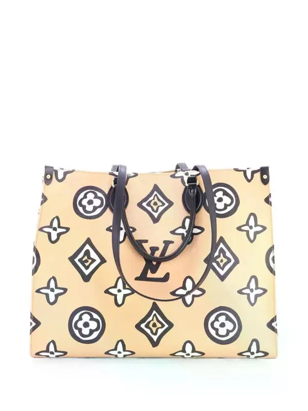 LOUIS VUITTON Wild At Heart Monogram Giant Gm Tote Bag - Brown