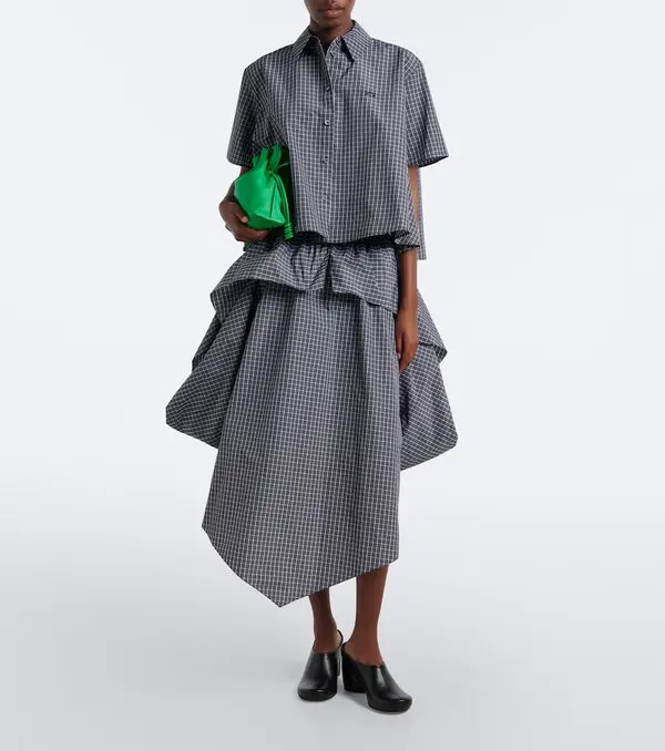 Loewe Oval Leather Mules
