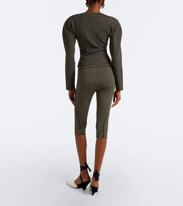 Jacquemus Capri Pants - Brown