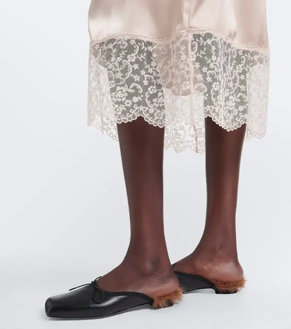 Simone Rocha Leather Mules