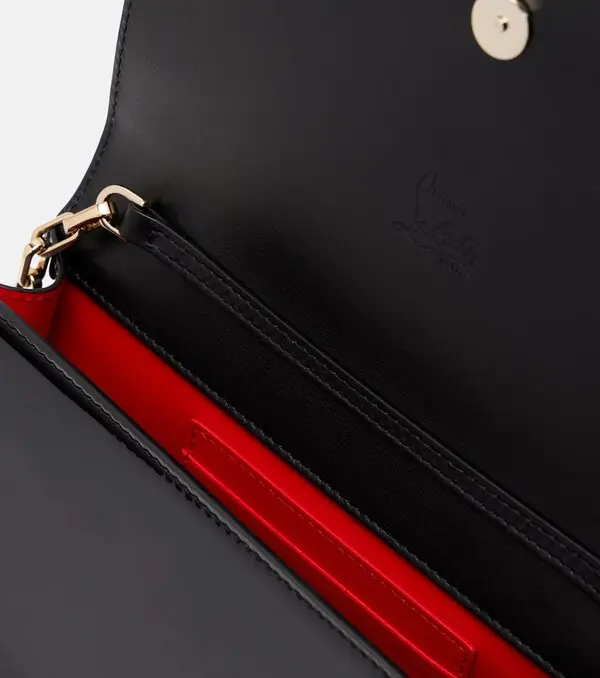 CHRISTIAN LOUBOUTIN Bettina Small Patent Leather Clutch