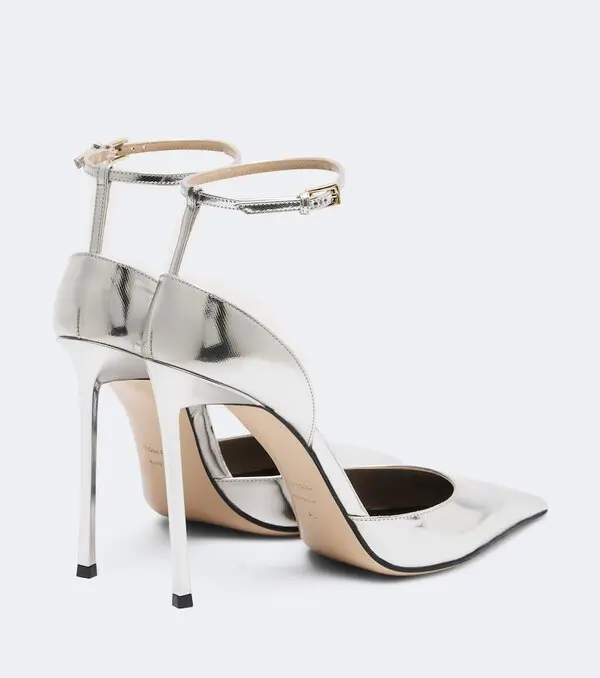 TOM FORD Metallic Leather Pumps