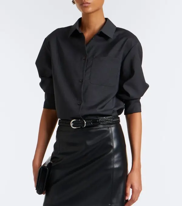 Max Mara Virgin Wool Shirt