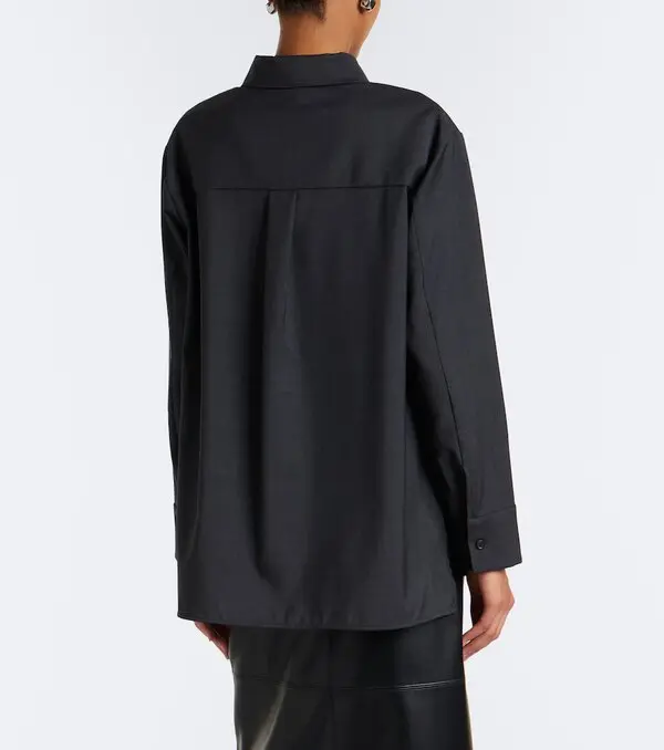 Max Mara Virgin Wool Shirt