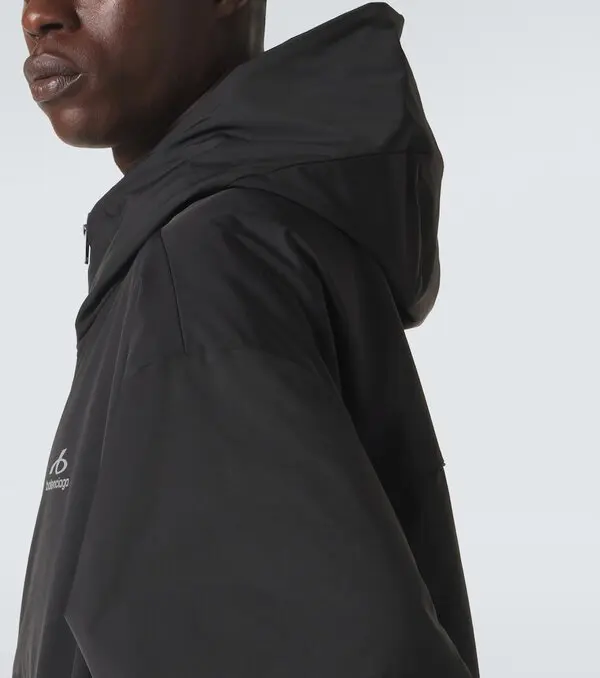 Balenciaga Technical Half-zip Hooded Sweatshirt