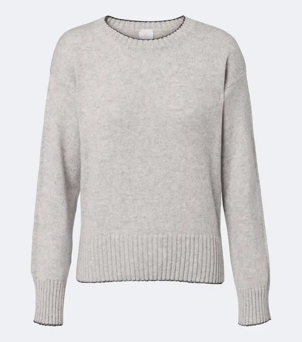 Eleventy Cashmere Cable Knit Vest - Grey