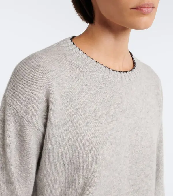 Eleventy Cashmere Cable Knit Vest - Grey