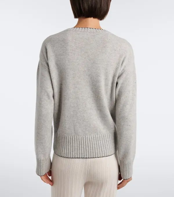 Eleventy Cashmere Cable Knit Vest - Grey