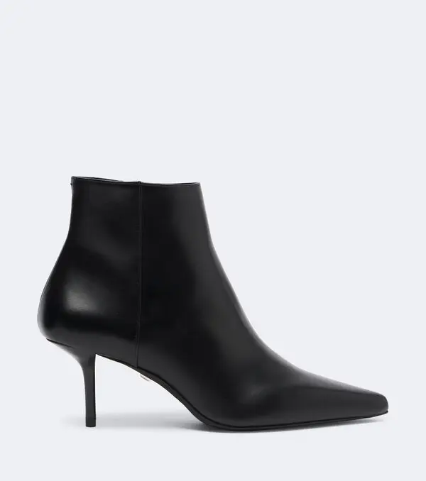 Max Mara Leather Ankle Boots