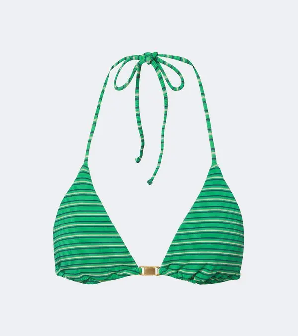 VIX PAULA HERMANNY X Rosie Huntington-whiteley Lucie Bikini Top - Green