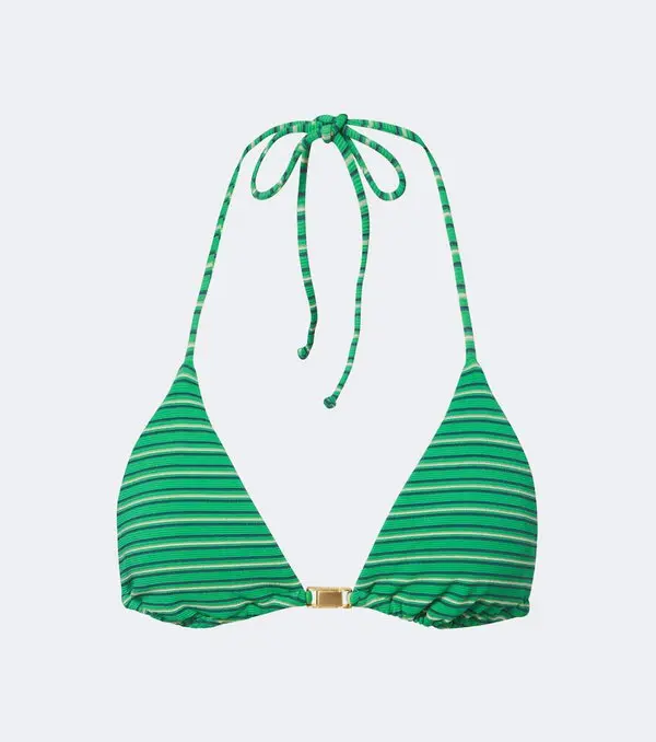 VIX PAULA HERMANNY X Rosie Huntington-whiteley Lucie Bikini Top - Green