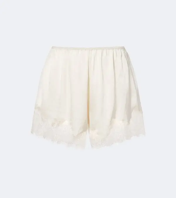 Citizens Of Humanity Satin Shorts - White